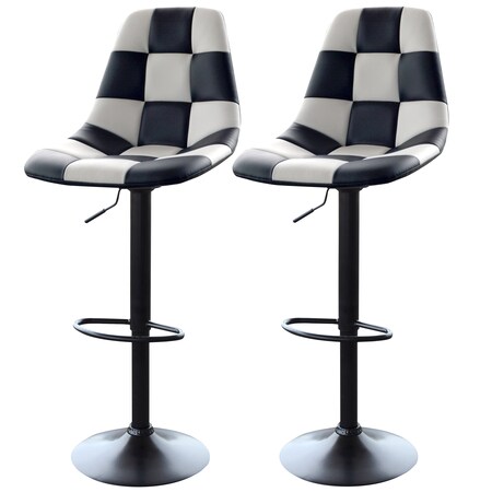 Checkered bar stools store